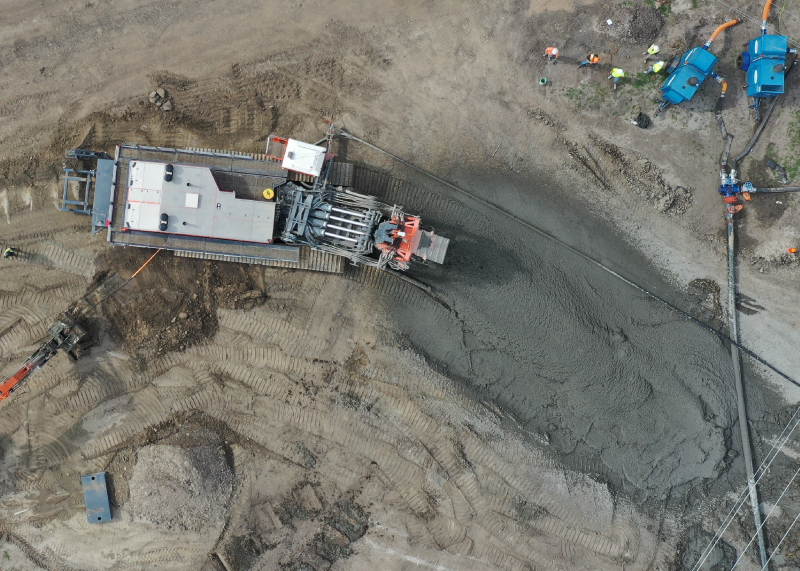 One-Pass Trenching & Soil Mixing Services | L4H Trenching